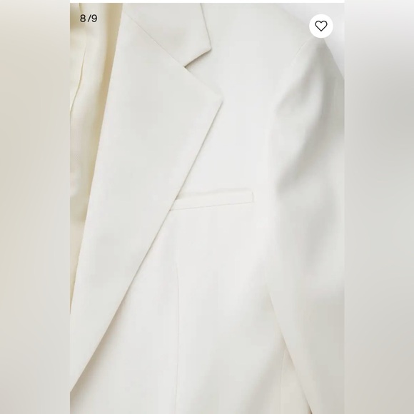 COS | Jackets & Coats | Brand New With Tags Oversized White Cos Blazer ...